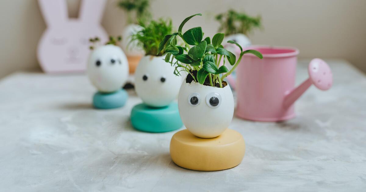 Vasen aus Eierschalen? Kreative Ideen für Ihre Osterdekoration | GMX.AT