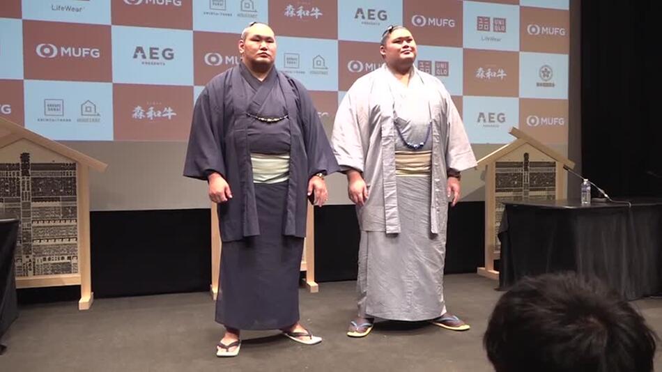 Weltklasse Sumo-Ringer treten in Paris zum Turnier an - Video | GMX.AT