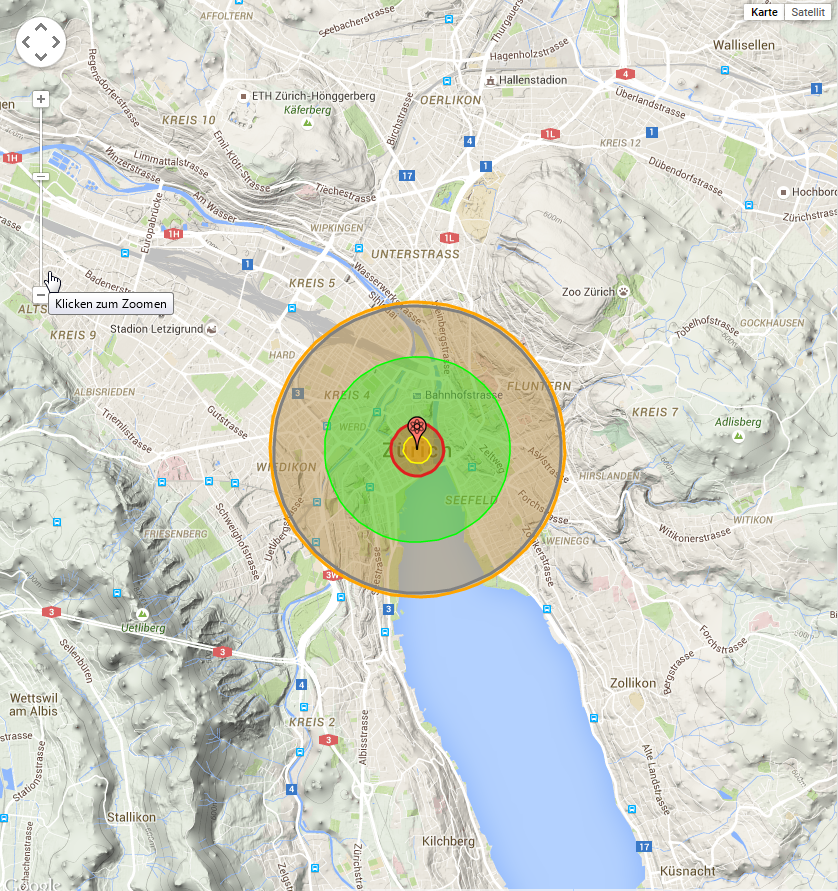 So verheerend ist "Little Boy": Karte "Nukemap" zeigt Auswirkungen der ...