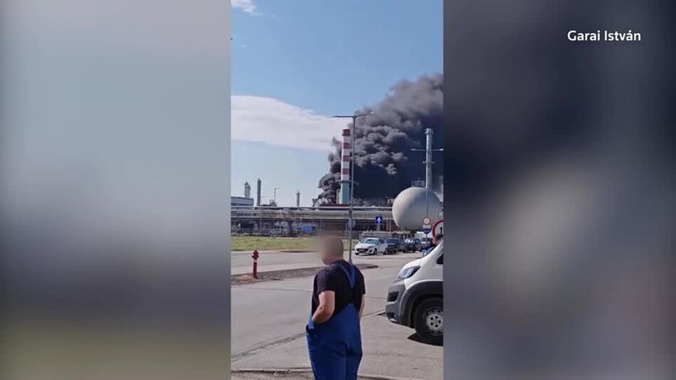 Mindestens ein Toter nach Explosion in petrochemischer Anlage - Video ...