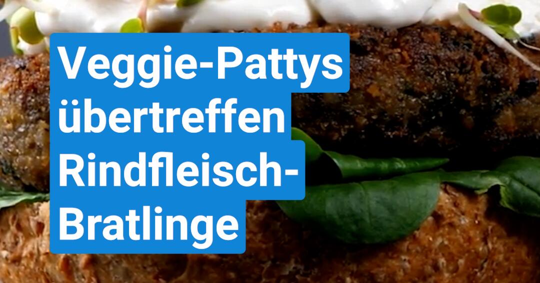 Veggie-Pattys übertreffen Rindfleisch-Bratlinge - Video | GMX.AT