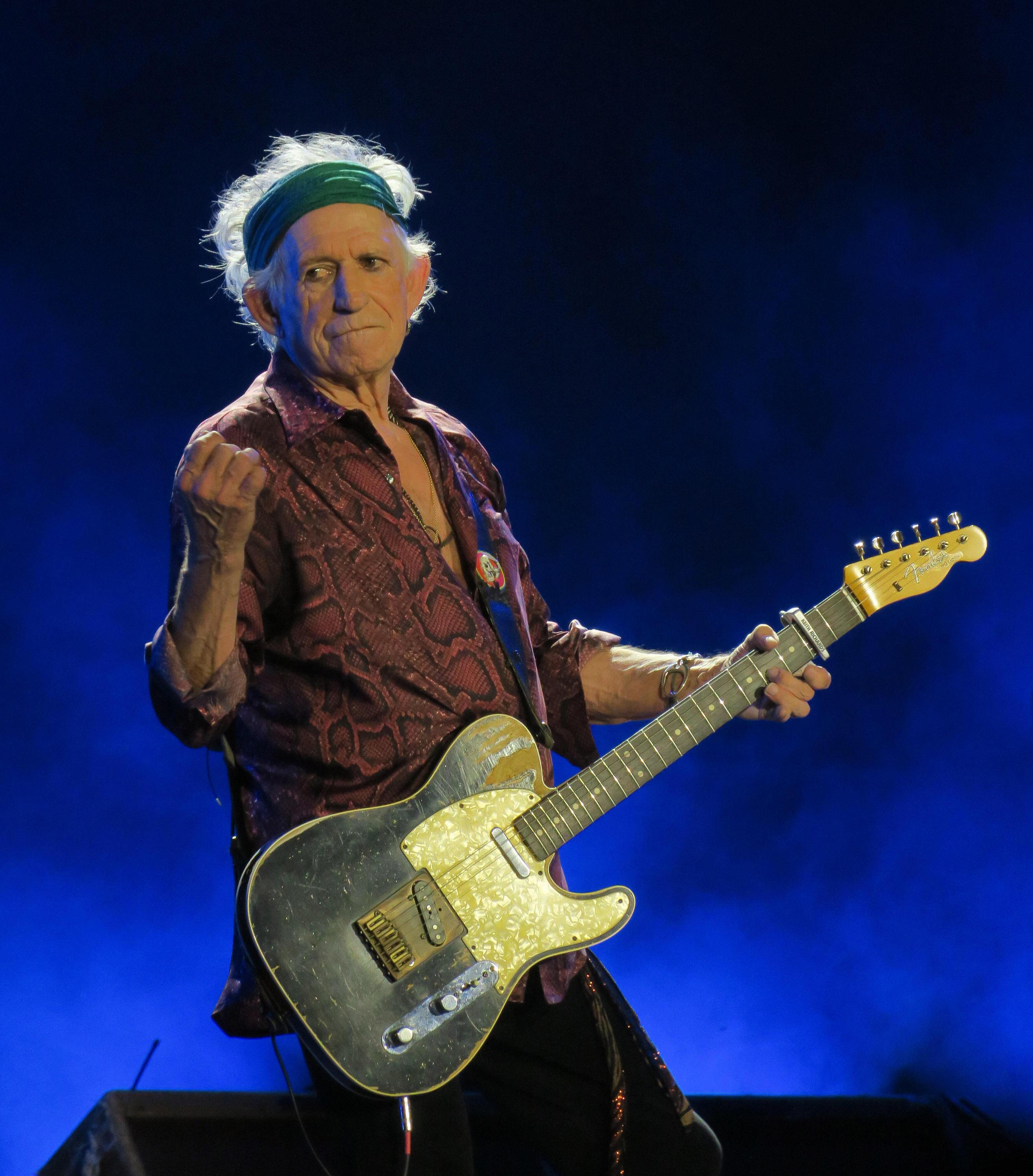 Rolling-Stones-Legende Keith Richards ist zum ersten Mal Uropa geworden ...