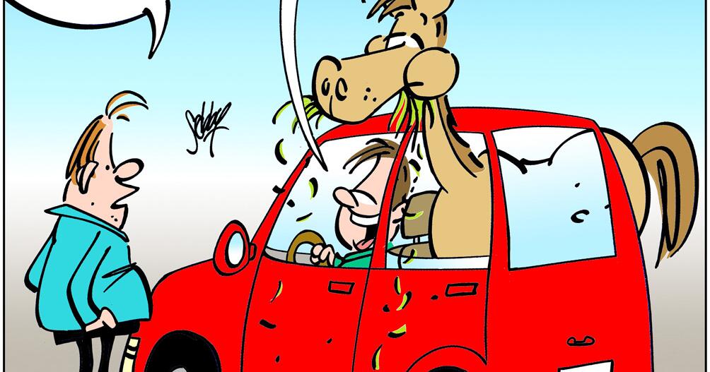 Die Comicserie "Neue Zeiten" des Künstlers Andreas Brandt alias Sebby ...