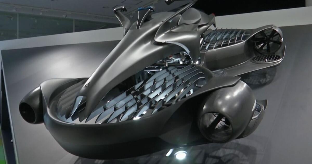 Fliegendes Motorrad bei Autoshow in Tokio präsentiert - Video | GMX.AT