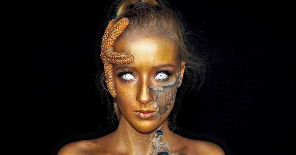 Mensch oder Monster? Diese 16-Jährige hat unglaubliche Make-Up-Skills ...