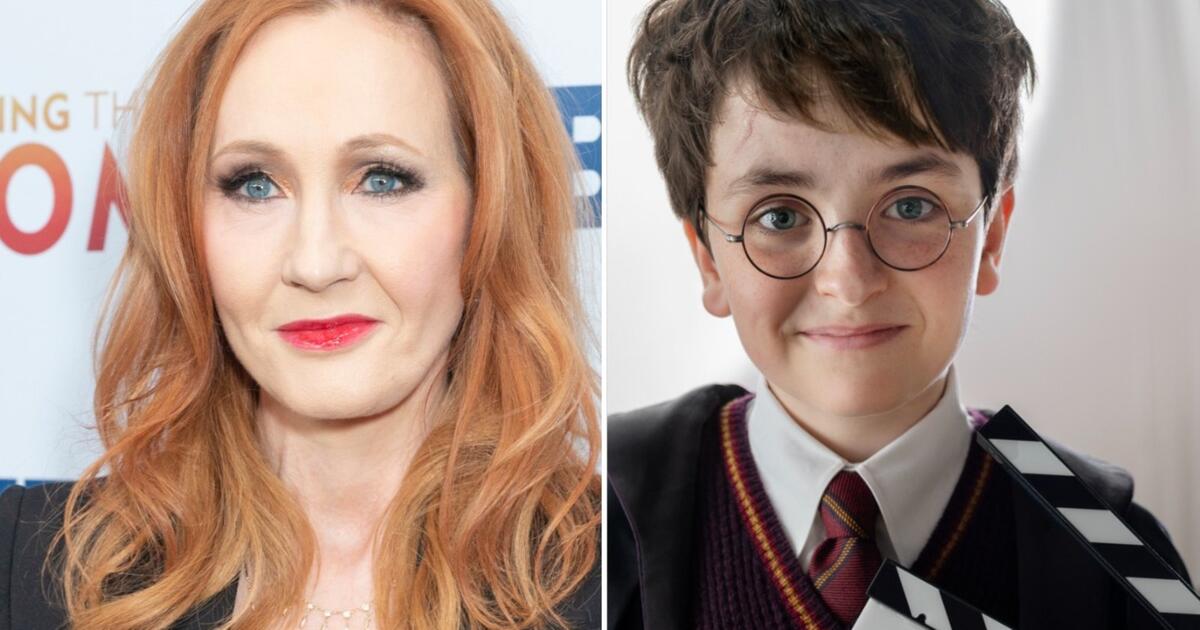 J.K. Rowling besucht erstmals Dreharbeiten von "Harry Potter"-Serie ...